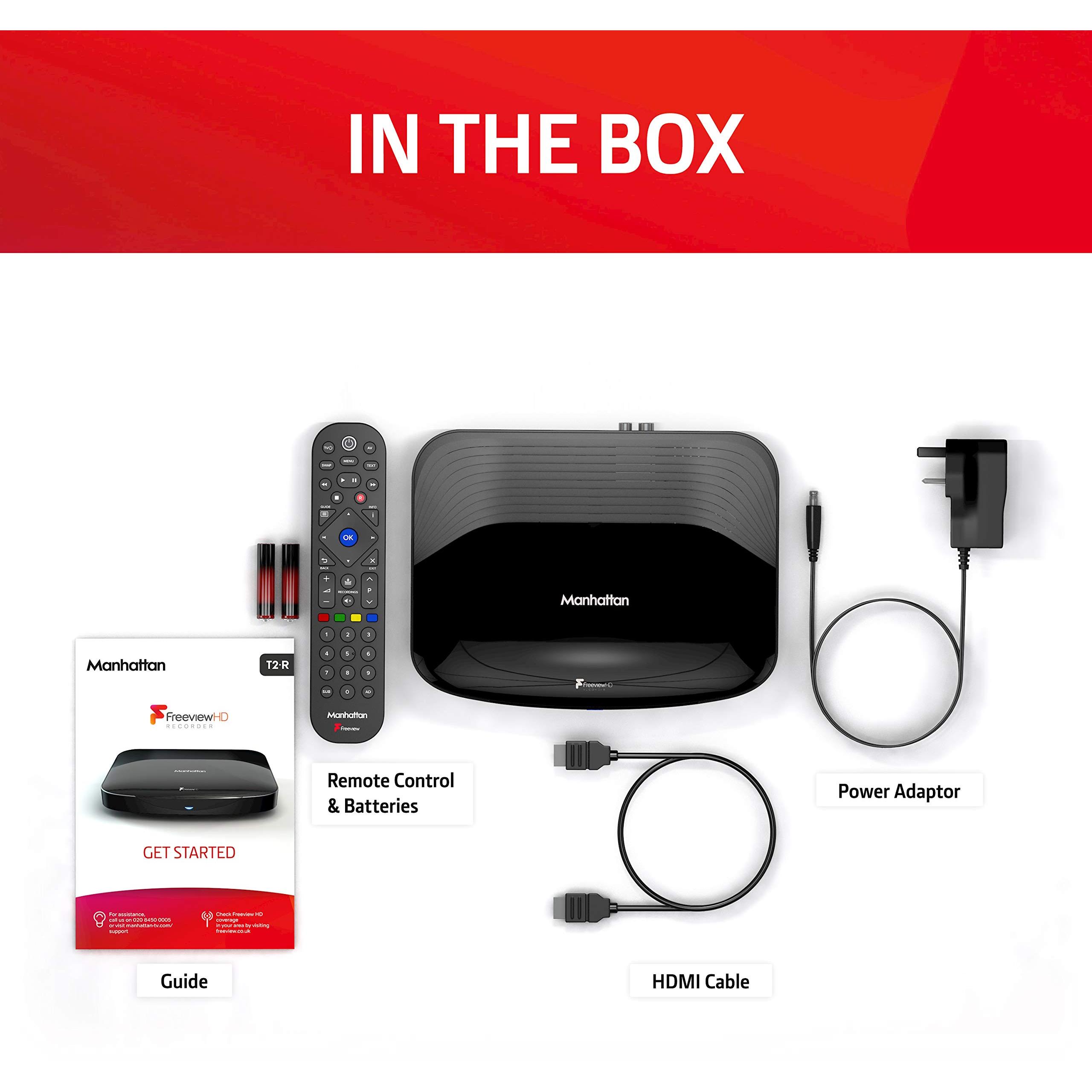 Manhattan T2-R Freeview HD Recorder set up and not used RRP 289.00 ...